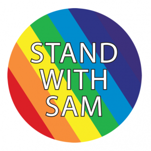 Michael Sam sells 'Stand With Sam', rainbow merchandise - Attitude