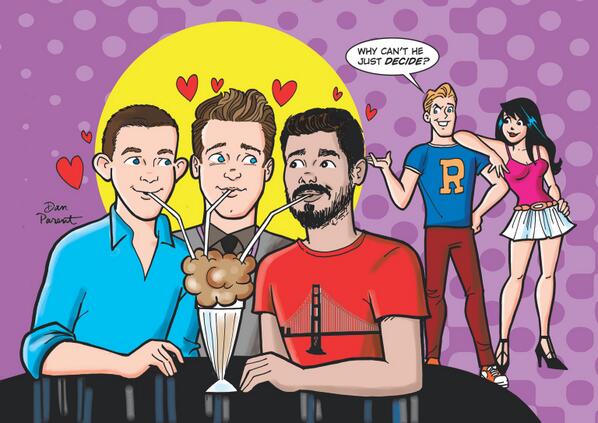 See 'Looking' as comic with cartoon Tovey, Groff - Attitude