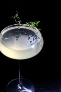 John Whaite's zesty Lemon Thyme and Champagne Cocktail - Attitude