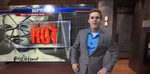 Watch: Cute TV weatherman goes Madonna-mad during forecast - Attitude