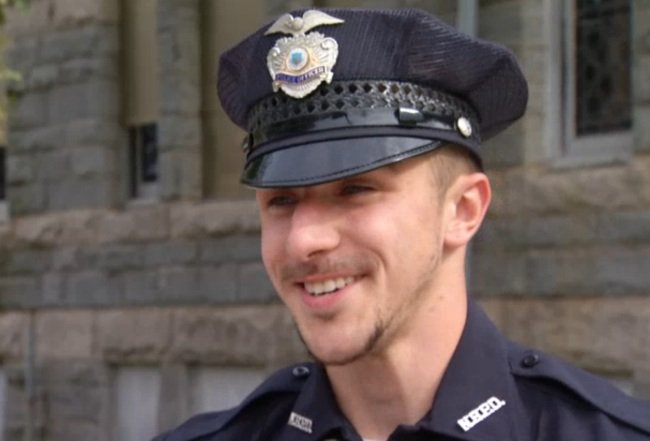 Watch: Hunky cop challenges street performer to dance-off - Attitude