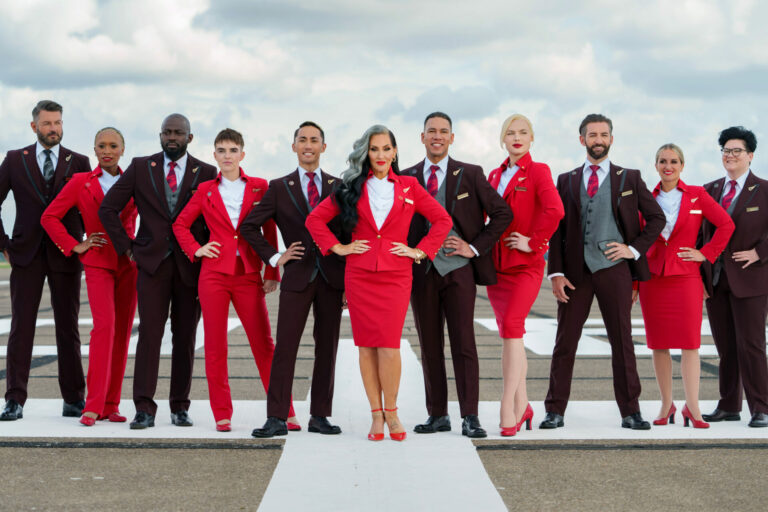 Virgin Atlantic: Michelle Visage helps launch new uniforms - Attitude