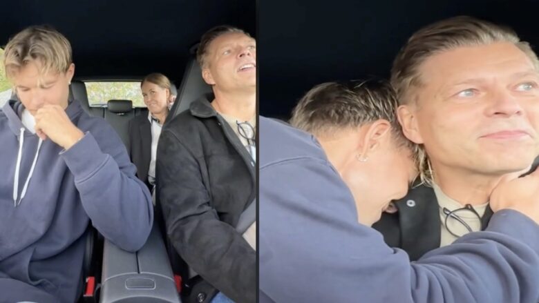 Andreas Wijk shares emotional video with parents - Attitude