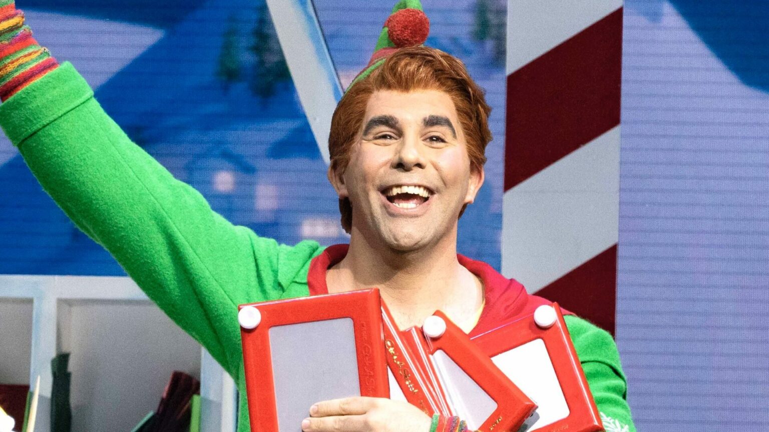 Elf review: Simon Lipkin is bringing the Christmas joy - Attitude