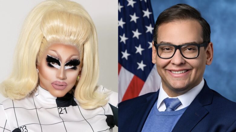 Trixie Mattel pokes fun at Republican George Santos - Attitude