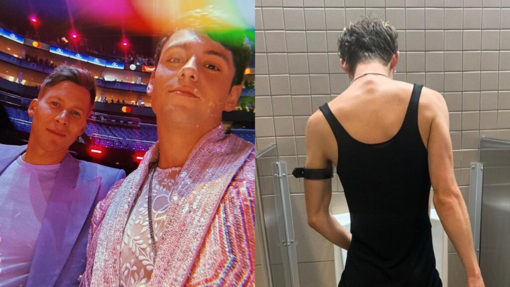 Tom Daley Dustin Lance Black Instagram