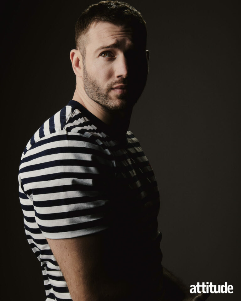 9 pics of In From The Side star Alexander Lincoln's Attitude shoot