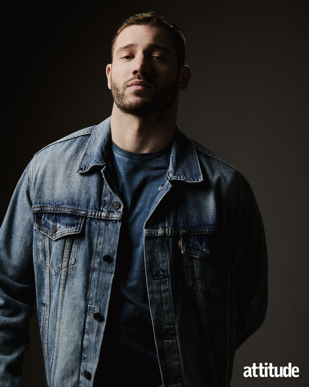 9 pics of In From The Side star Alexander Lincoln's Attitude shoot