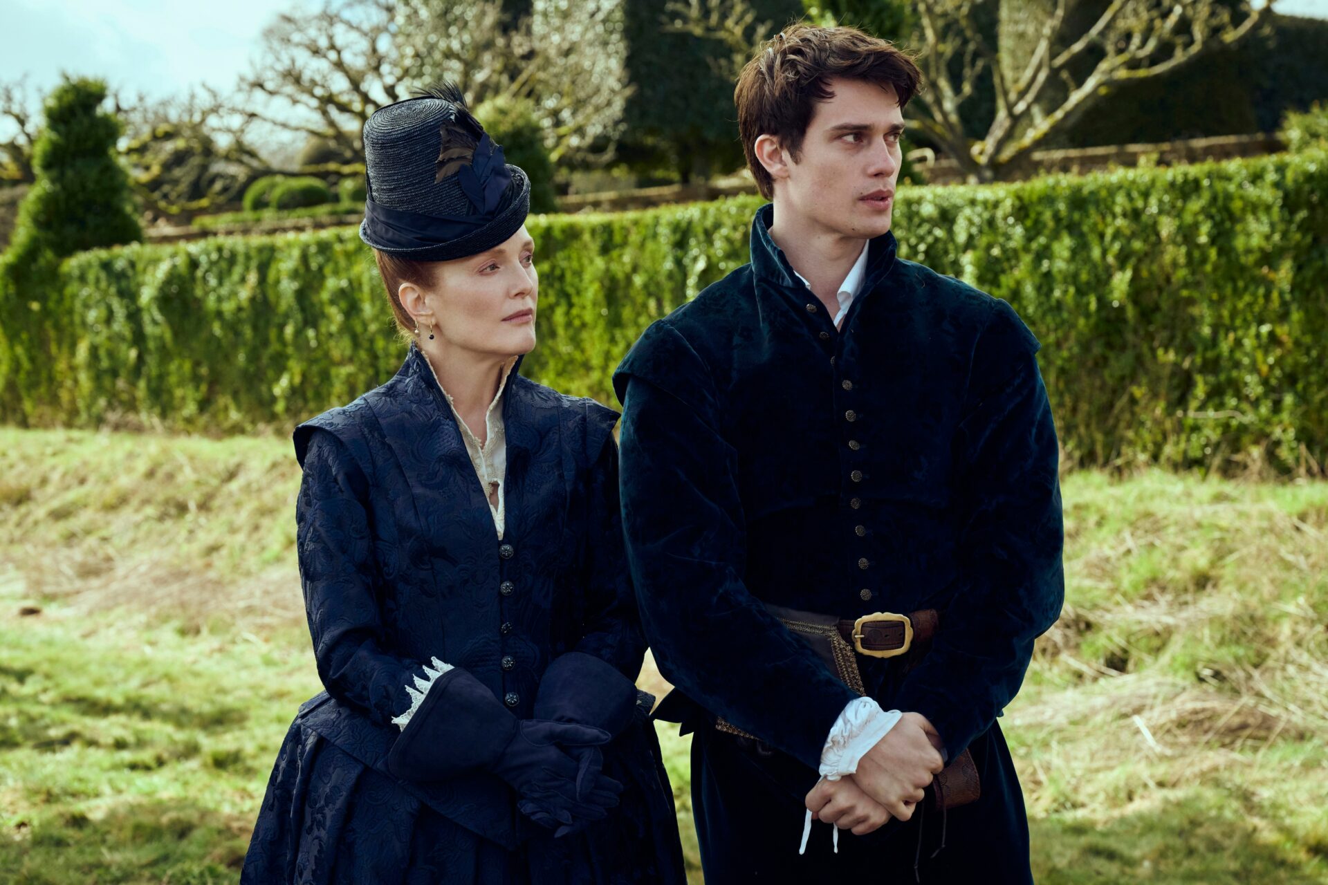 First look images for Mary & George featuring Nicholas Galitzine