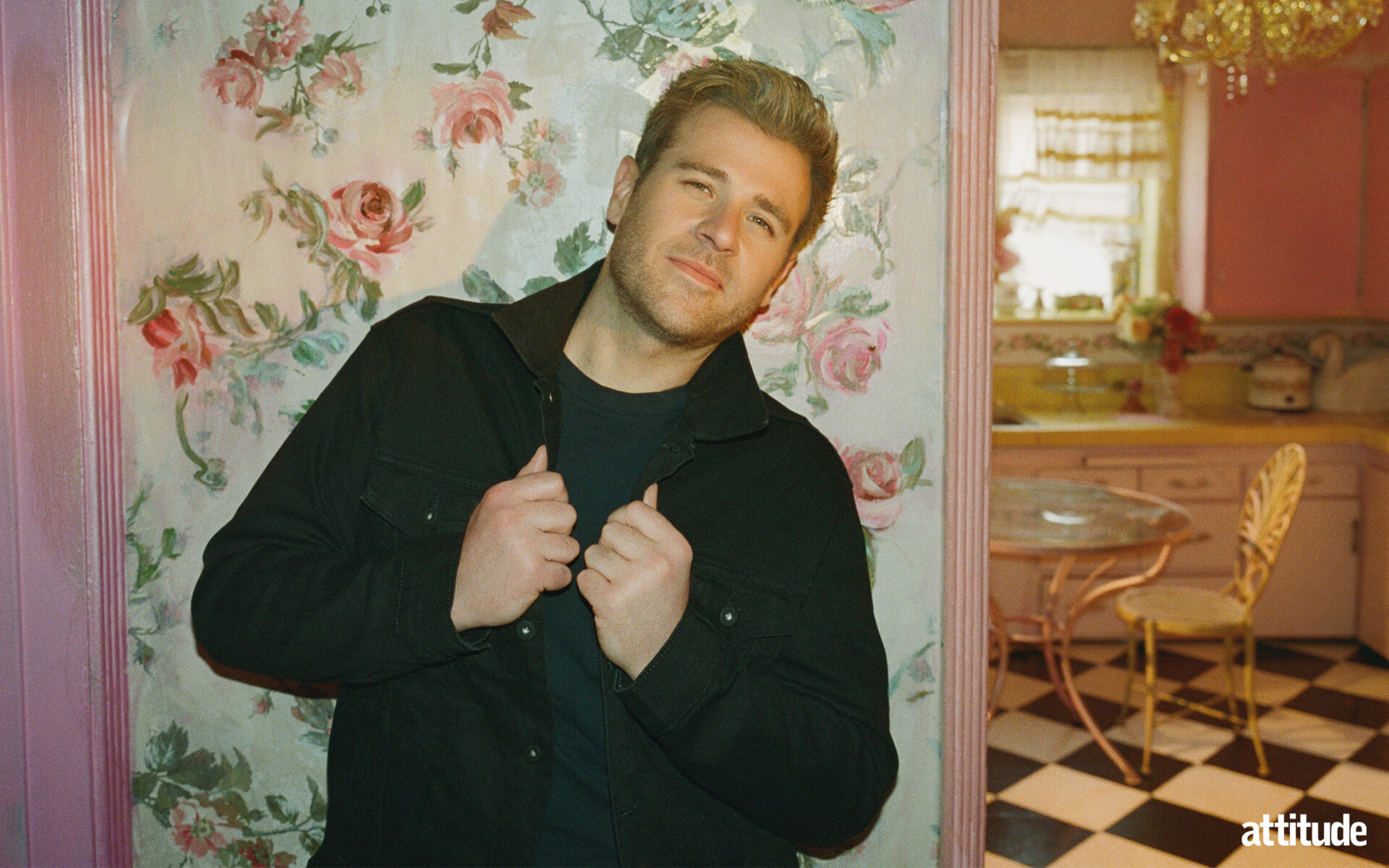 Scott Evans: 8 glamorous photos of Attitude's latest cover star