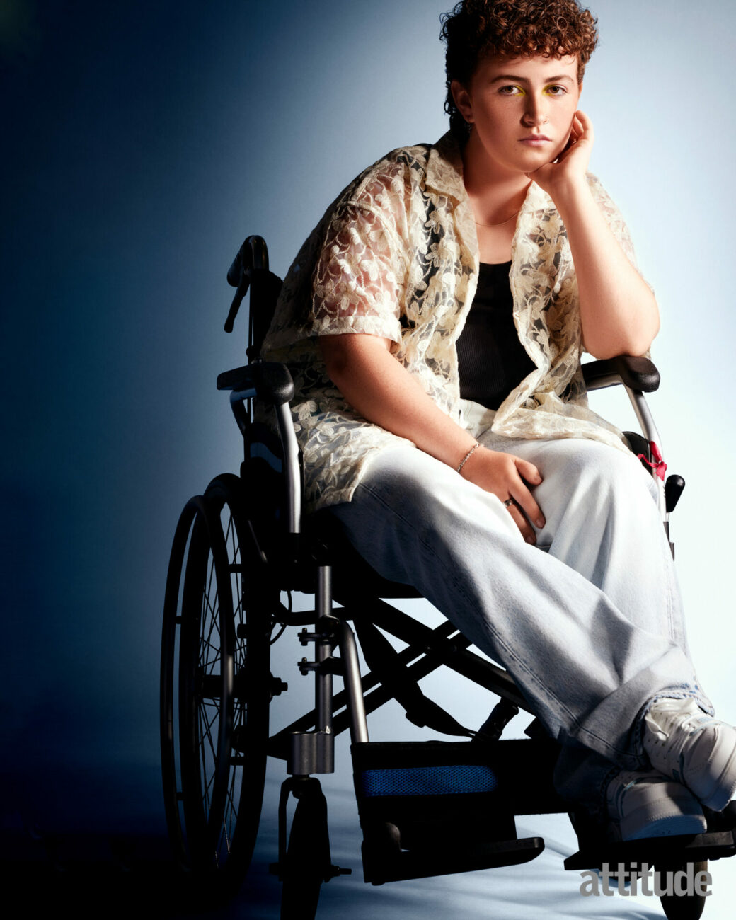 Heartstopper: Bel Priestley and Ash Self cover new issue of Attitude ...