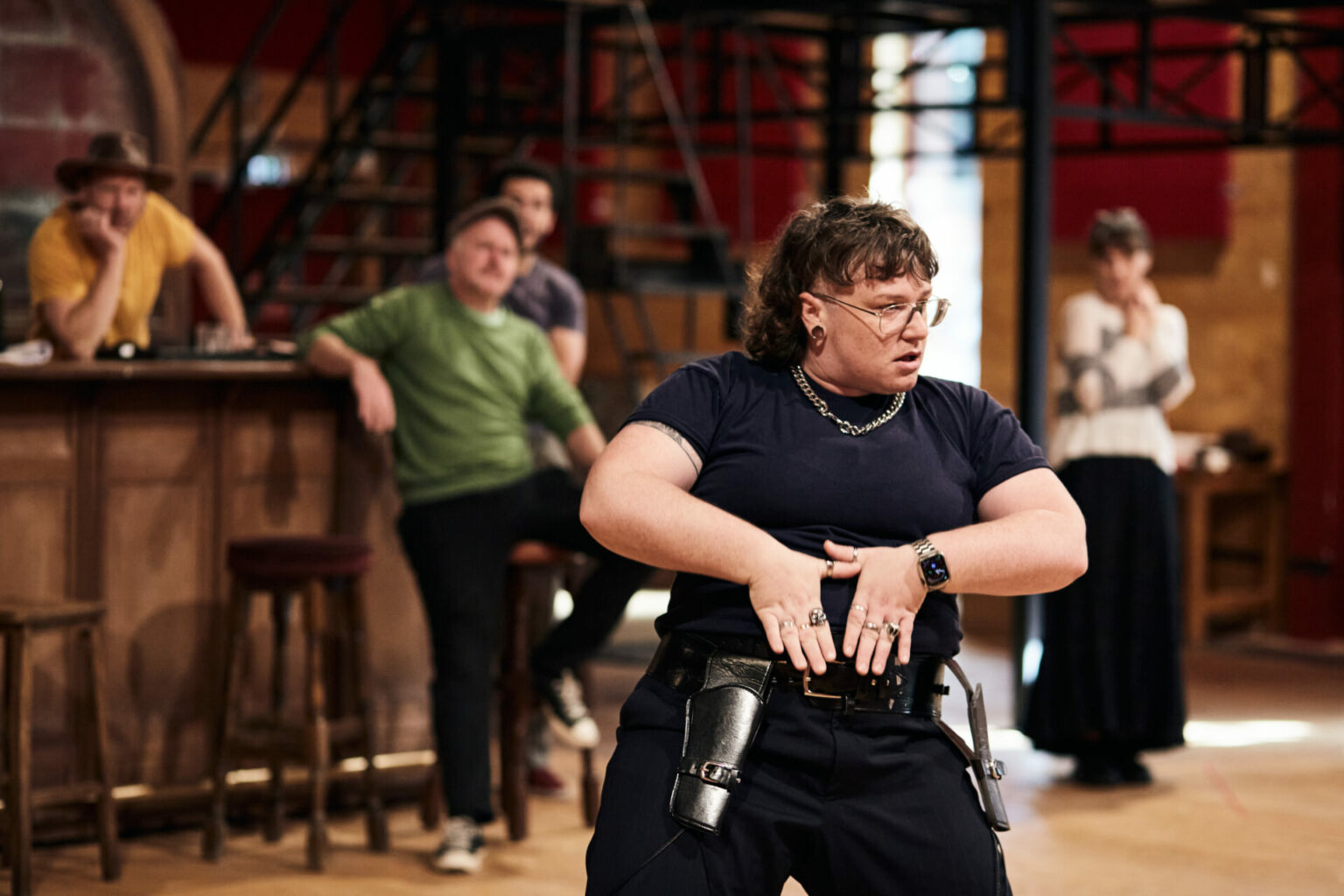 Cowbois: 12 imags from rehearsals for queer cowboy play - Attitude