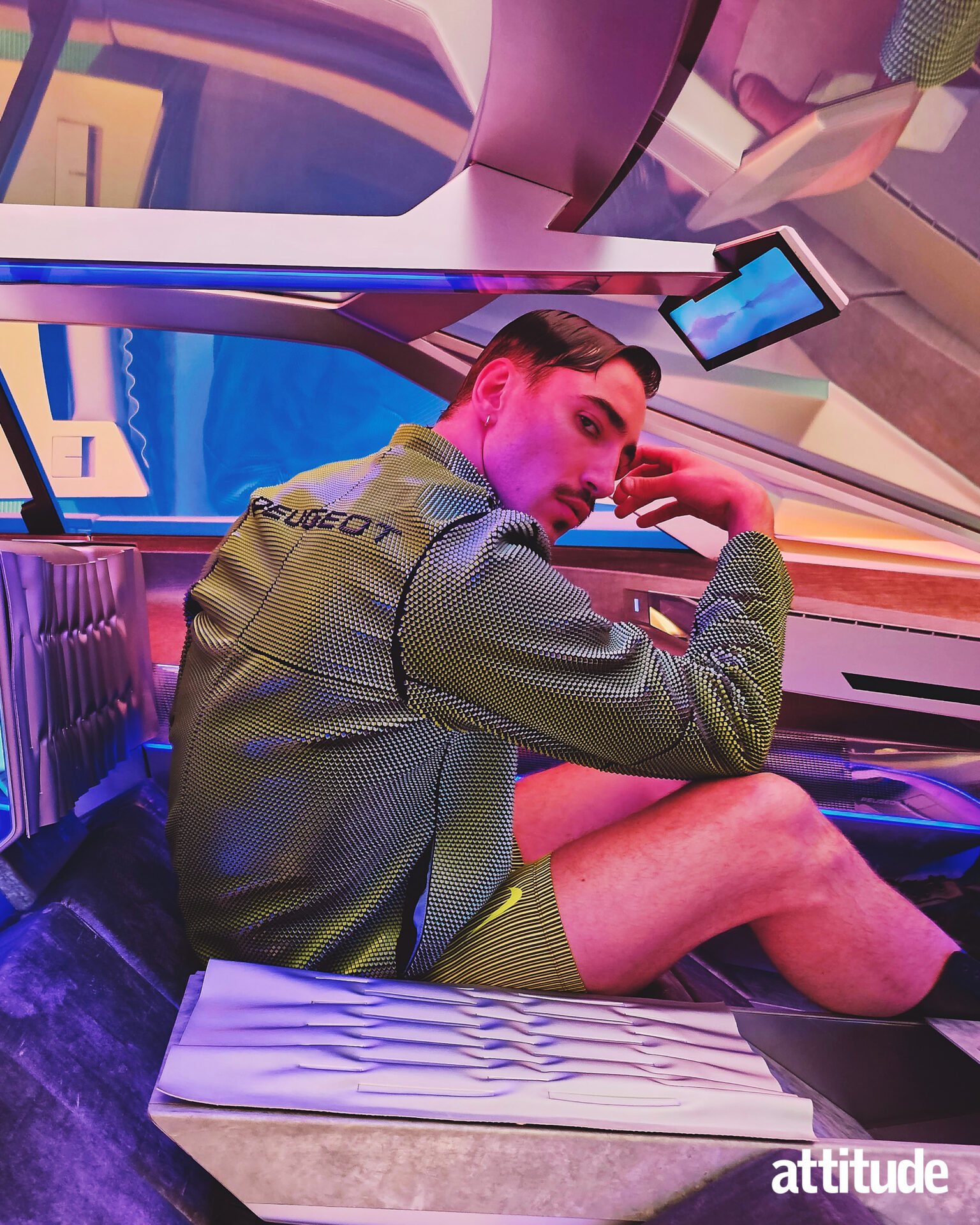 See the future with Peugeot and Jonathon Luke Baker - Attitude