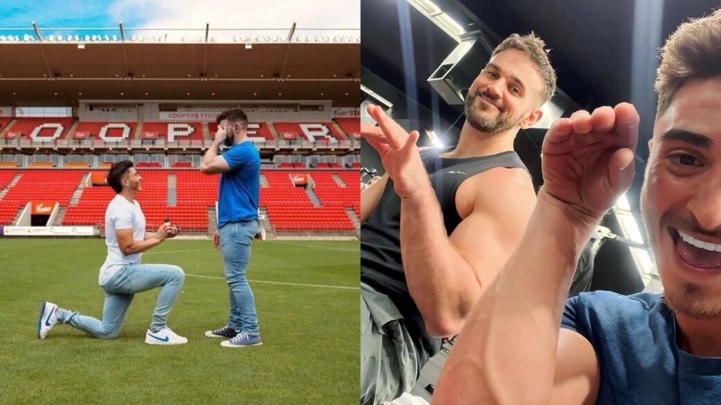 Josh Cavallo announces engagement to Leighton Morrell: 'Mr & Mr'