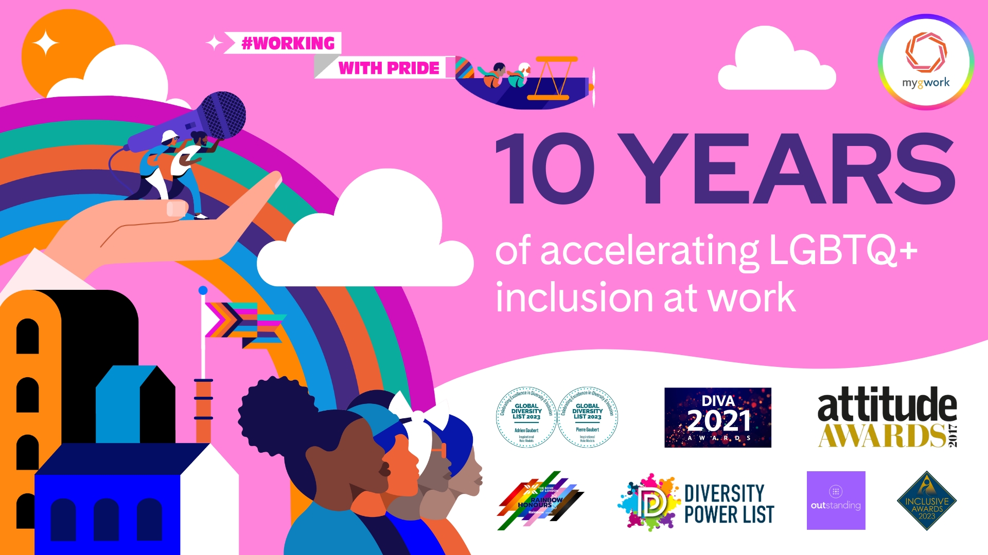 myGwork launches WorkPride registration as company prepares for 10th anniversary - Attitude