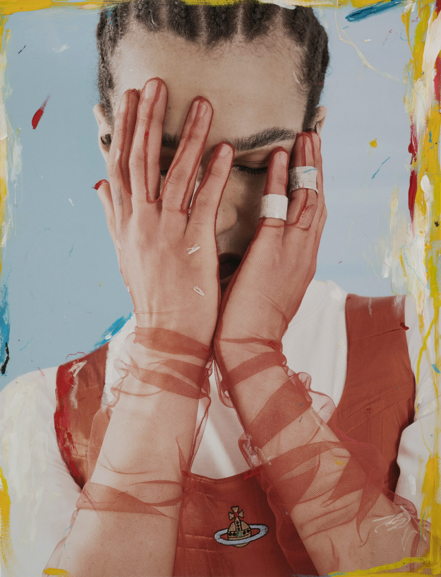 Maximilian Schwarz photoshoot merges art and identity - Attitude