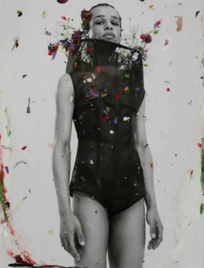 Maximilian Schwarz photoshoot merges art and identity - Attitude