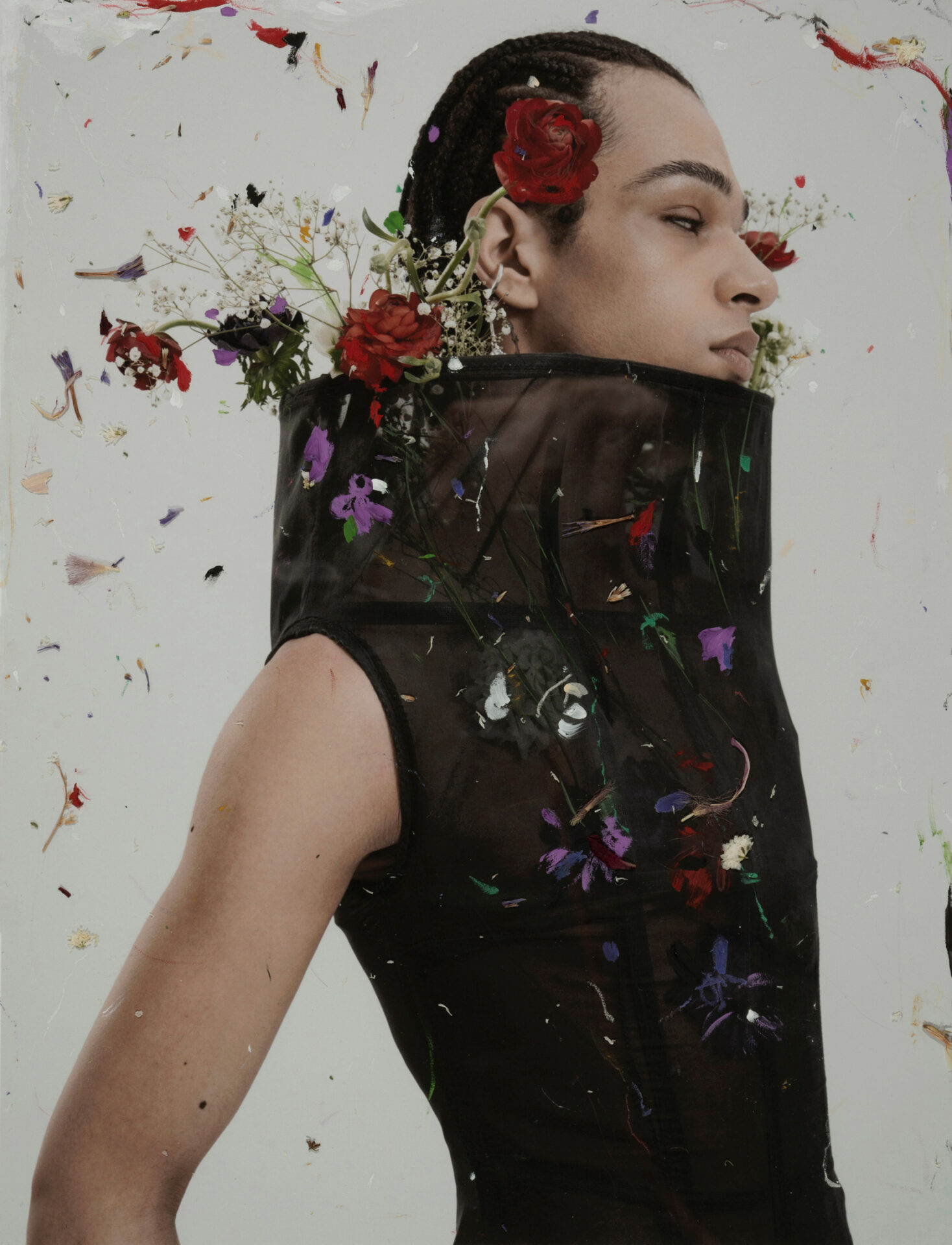 Maximilian Schwarz photoshoot merges art and identity - Attitude