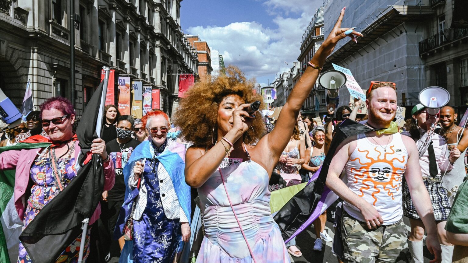 London Trans+ Pride 2024: 19 pictures of gender-diverse love and joy ...