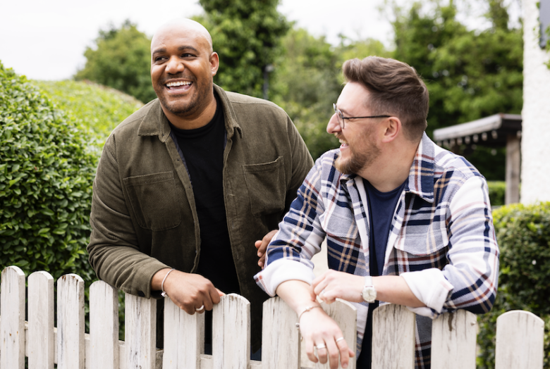 The Traitors' Miles Asteri shares emotional story of he and husband Pip ...