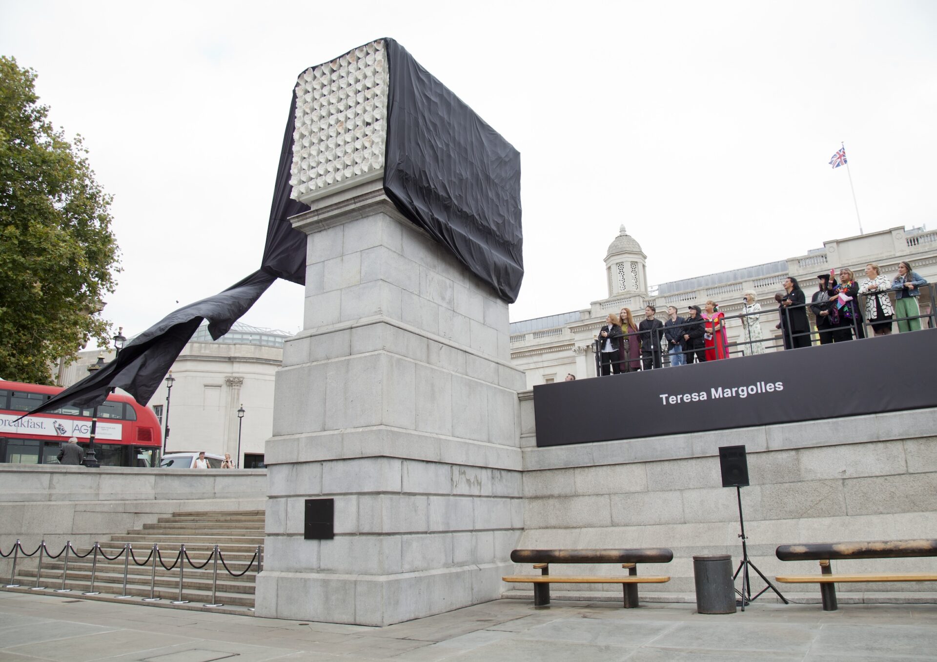 Trafalgar Square Fourth Plinth shows 726 trans, gender-diverse faces