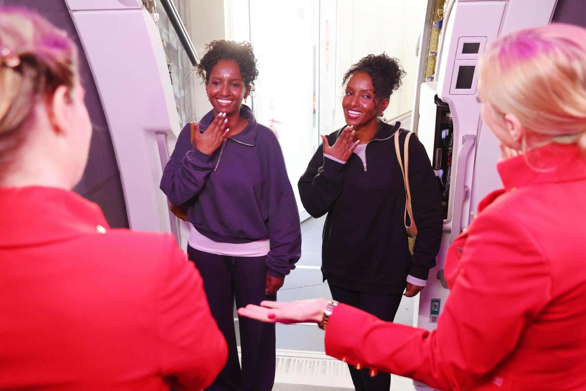 Virgin Atlantic partners with deaf Gladiators star Jodie Ounsley to ...