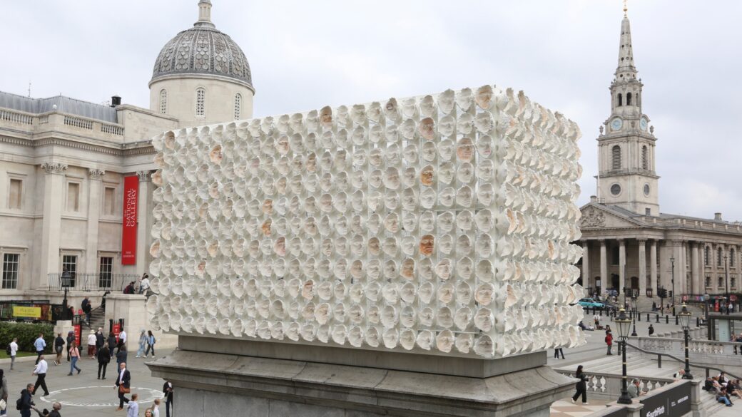Trafalgar Square Fourth Plinth shows 726 trans, gender-diverse faces Trafalgar Square Fourth Plinth shows 726 trans, gender-diverse faces