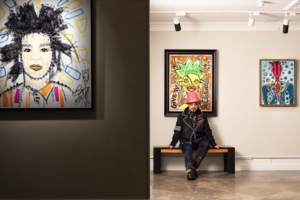 Boy George on 'punky pop art' portraits of Madonna, Bowie, Prince