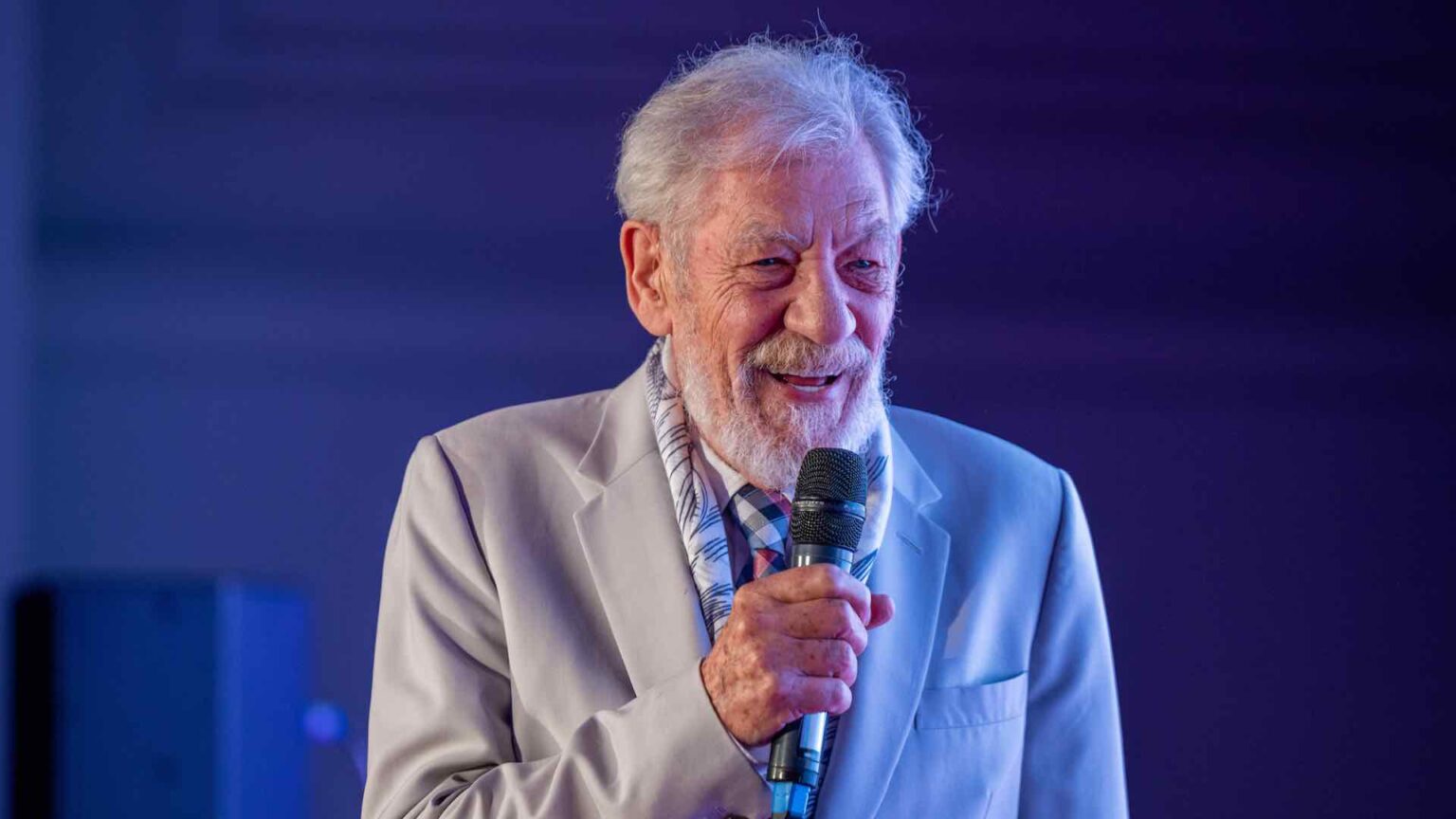Sir Ian McKellen collects Lifetime Achievement Award at Stonewall ...