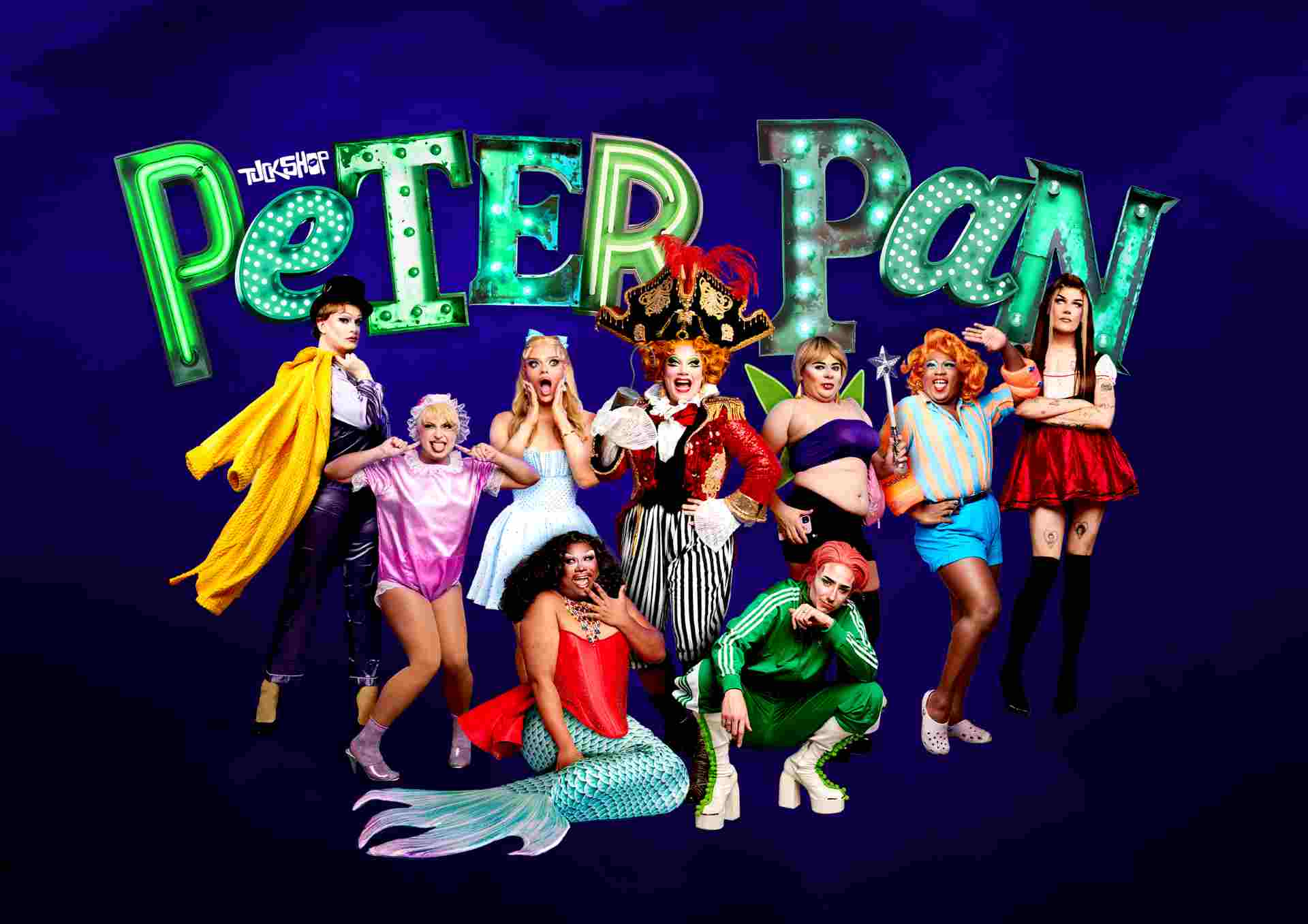 Drag Race stars leading 'rude, crude' Christmas panto in London's West ...