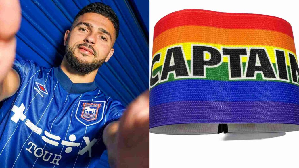 Ipswich captain Sam Morsy refuses to wear Pride armband for Stonewall ...