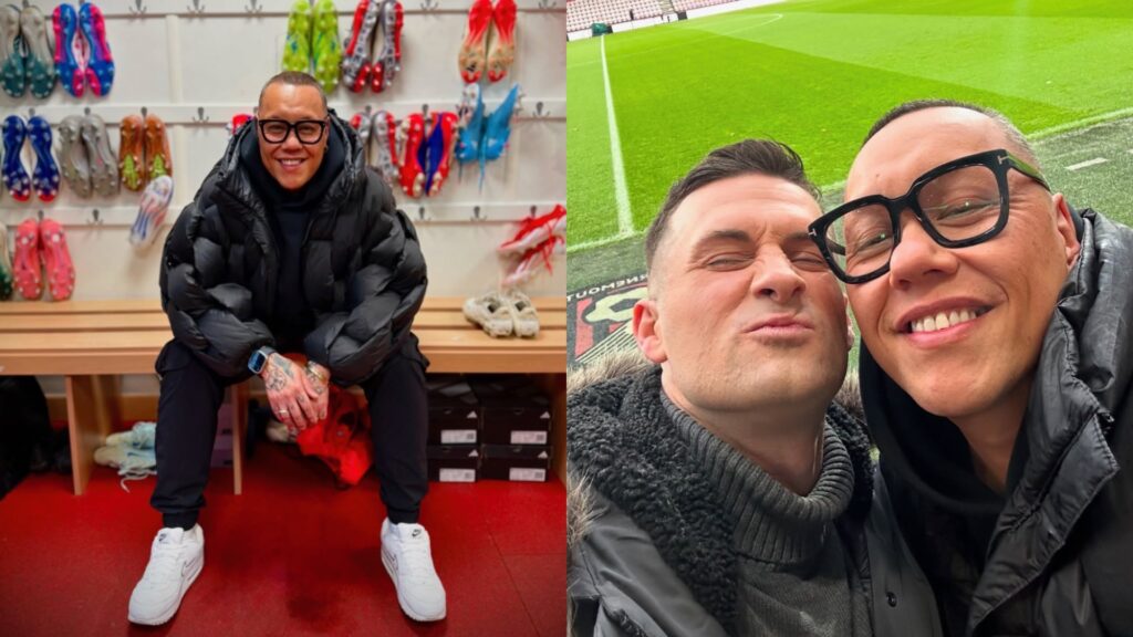 Gok Wan attends first football match 'after 50 years of living on this ...