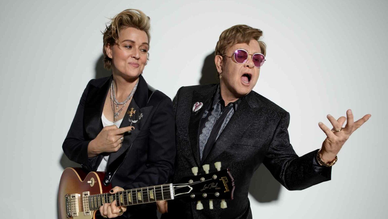 Elton John and Brandi Carlile announce joint album 'Who Believes In ...