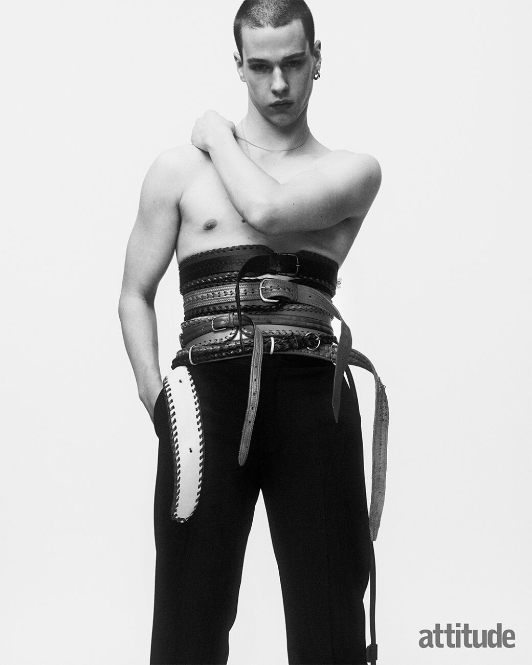 'Nothing suits me like a suit': Attitude's latest main fashion shoot ...