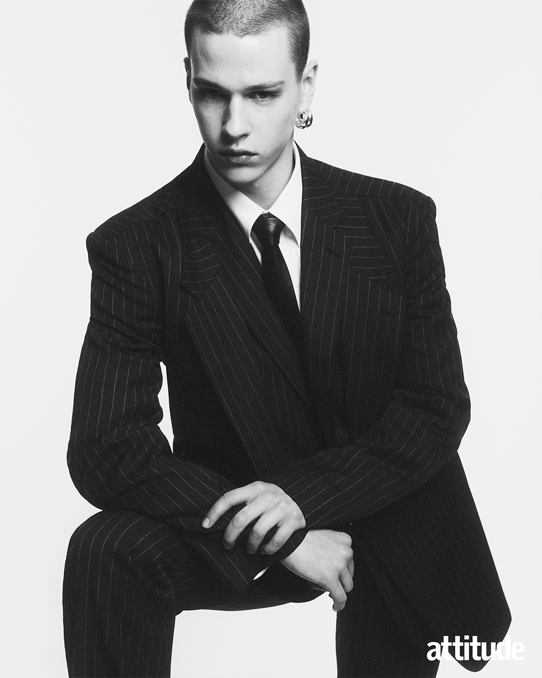'Nothing suits me like a suit': Attitude's latest main fashion shoot ...