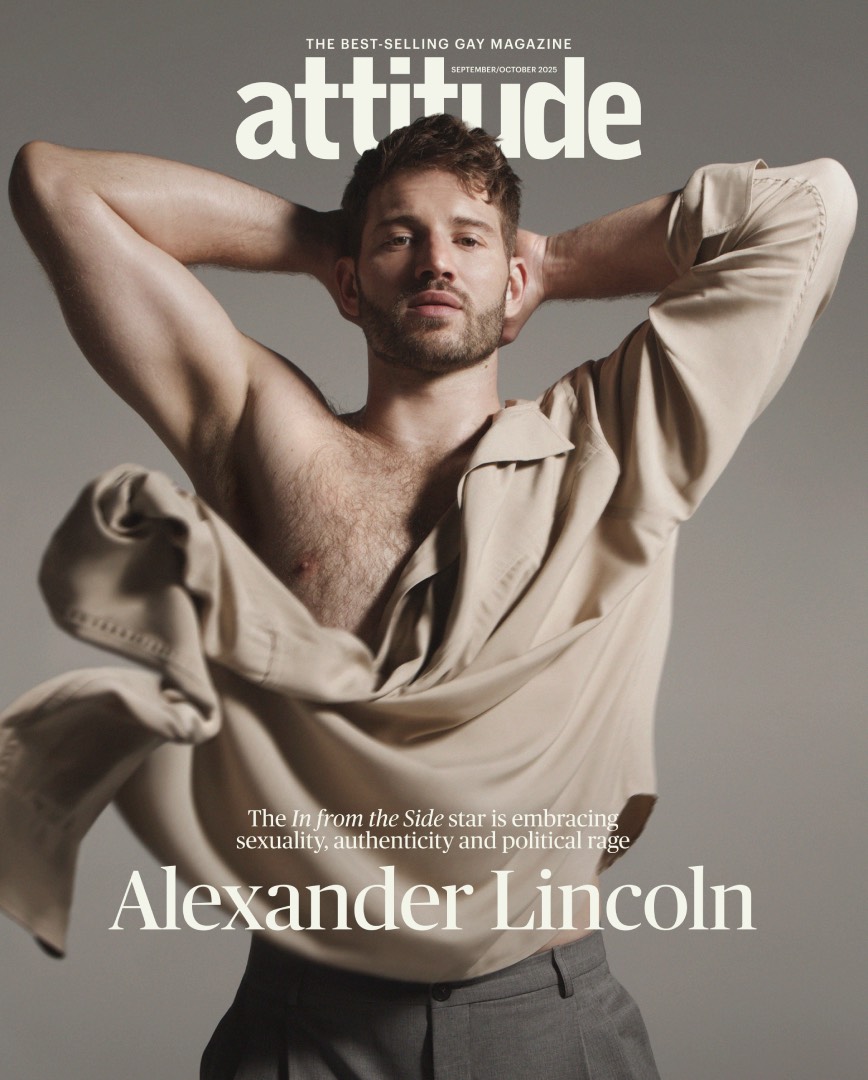 Alexander Lincoln unveiled as Attitude's new cover boy – as he talks ...