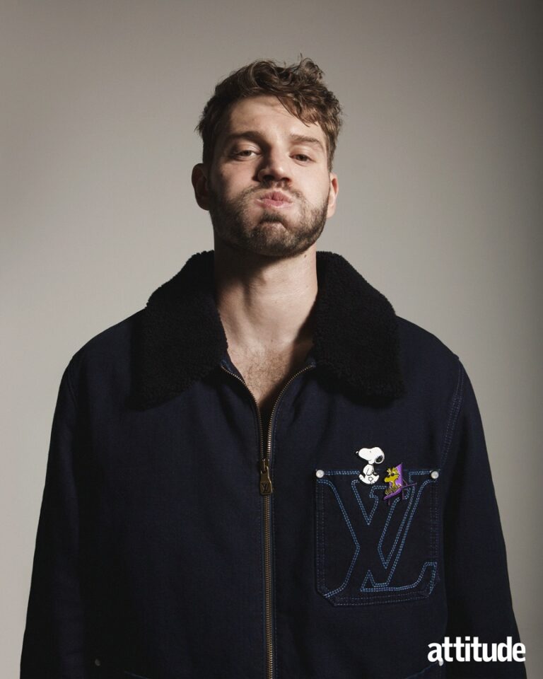 Alexander Lincoln's Attitude cover shoot in 6 shots – as star says he ...