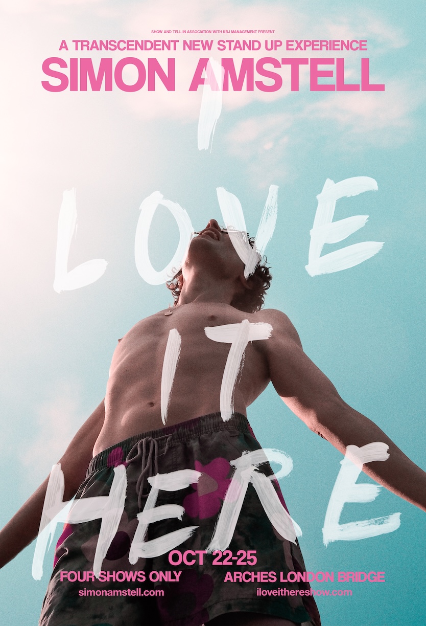 Simon Amstell gets cheeky in promo shoot for new comedy show - Attitude