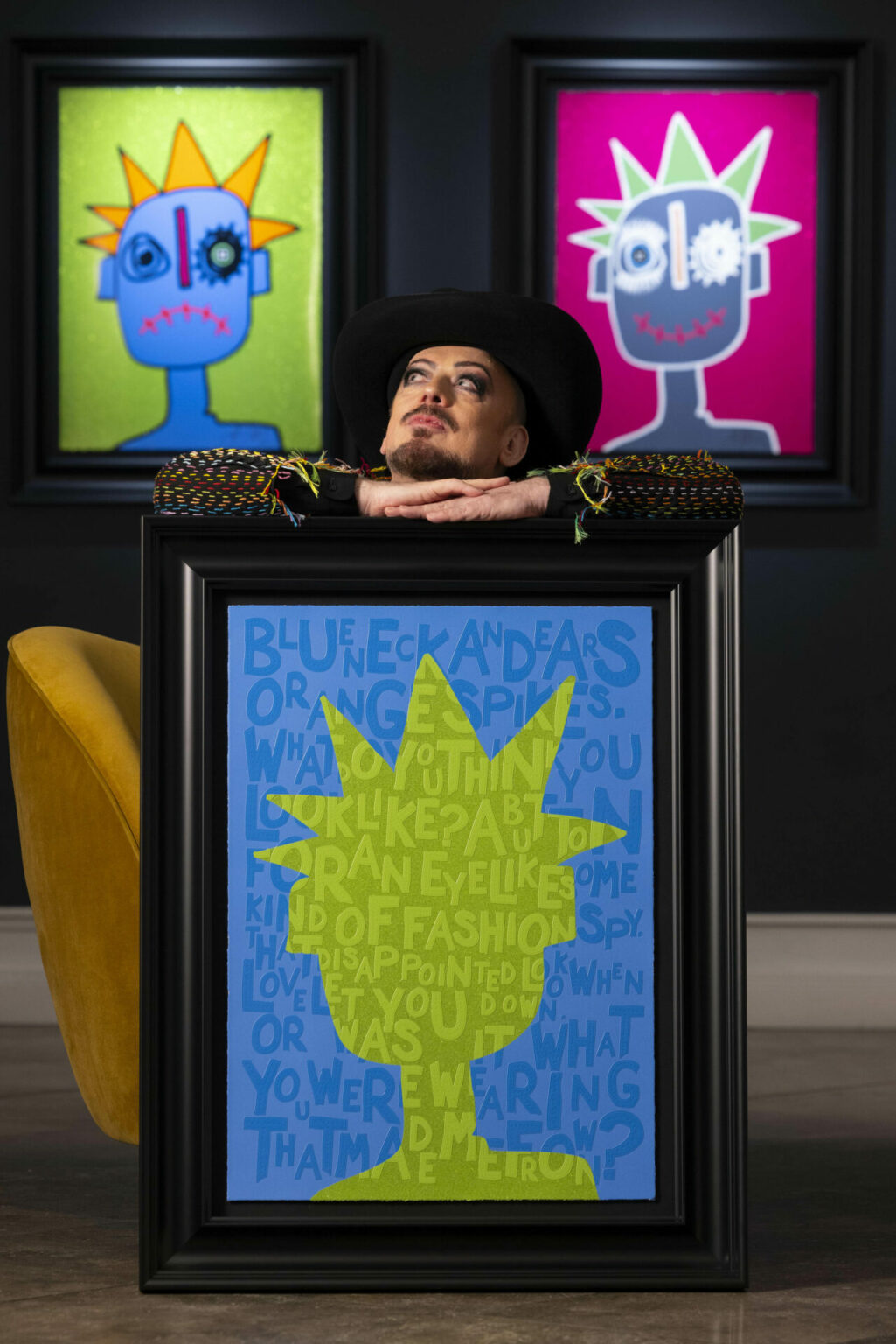 Boy George on why his latest art collection demands a reaction - Attitude