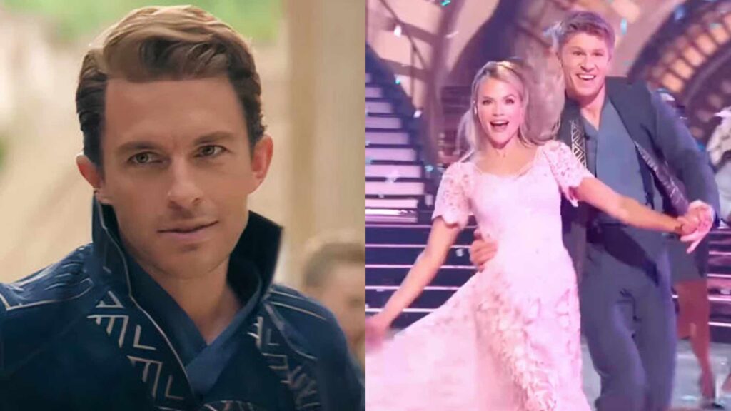 Jonathan Bailey surprises Robert Irwin during Dancing with the Star ...